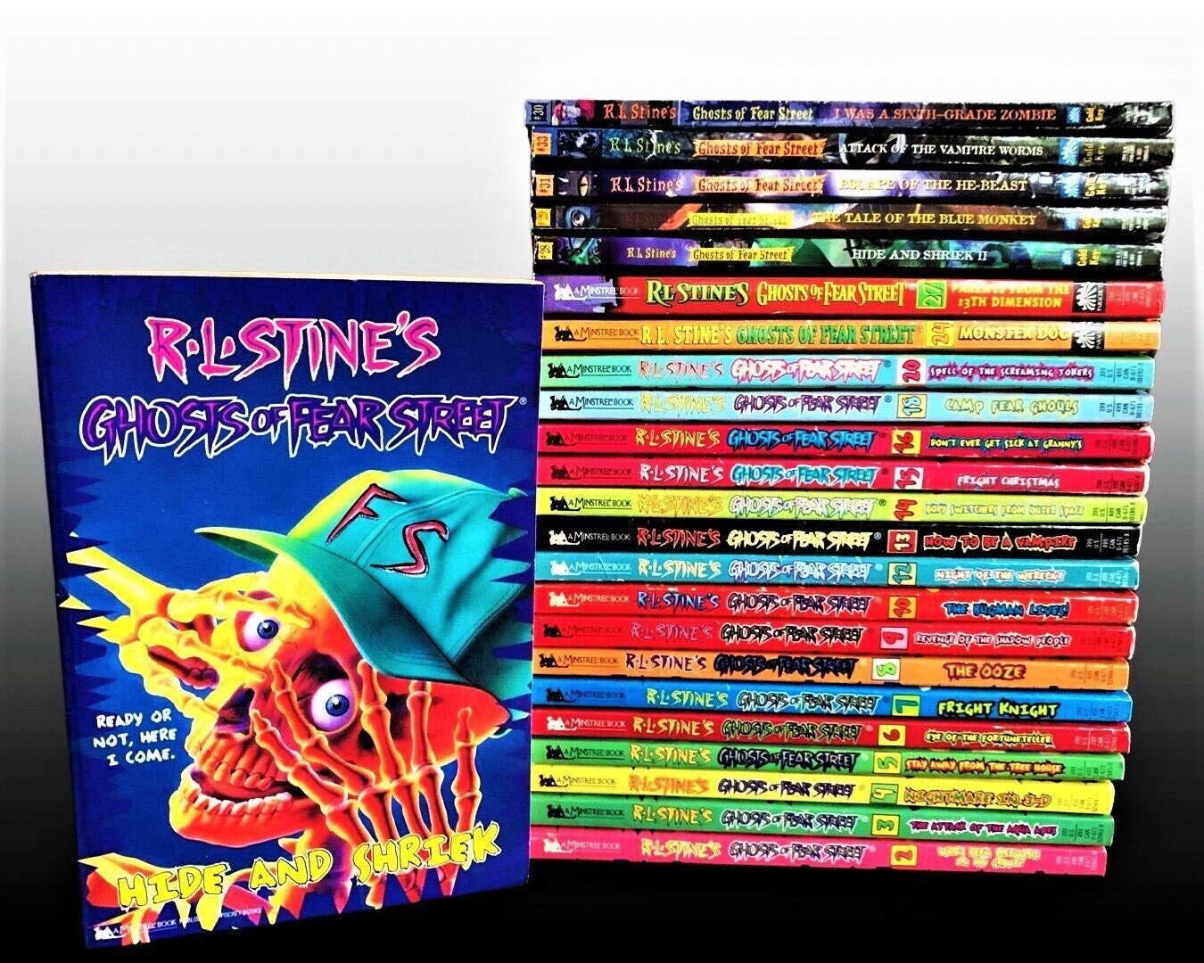 GOOSEBUMPS Ghosts of Fear Street Paperbacks, You Choose the Scare! R.L ...