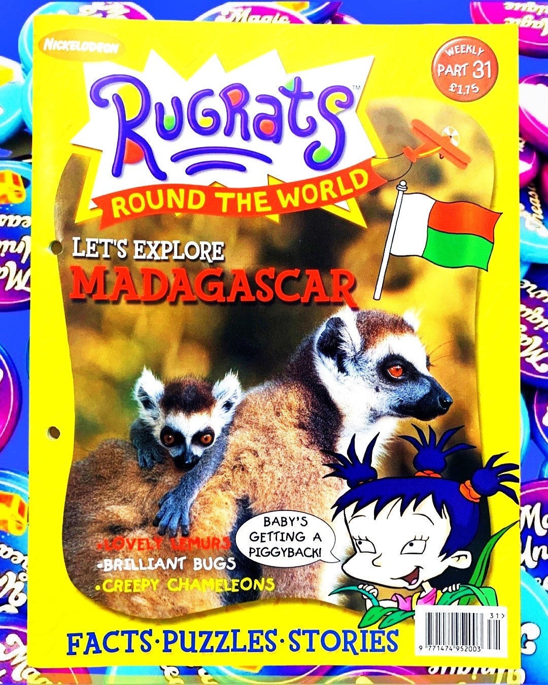 Rugrats Madagascar Magazine, Nickelodeon 2002 Issue - Etsy