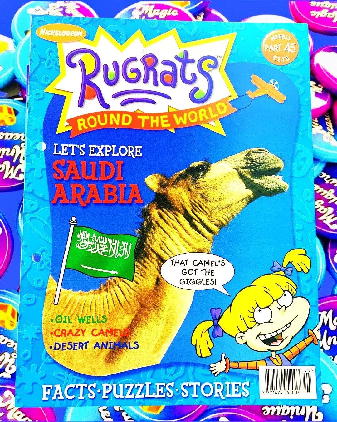 Rugrats Saudi Arabia Magazine, Nickelodeon 2002 Issue, Nostalgia - Etsy