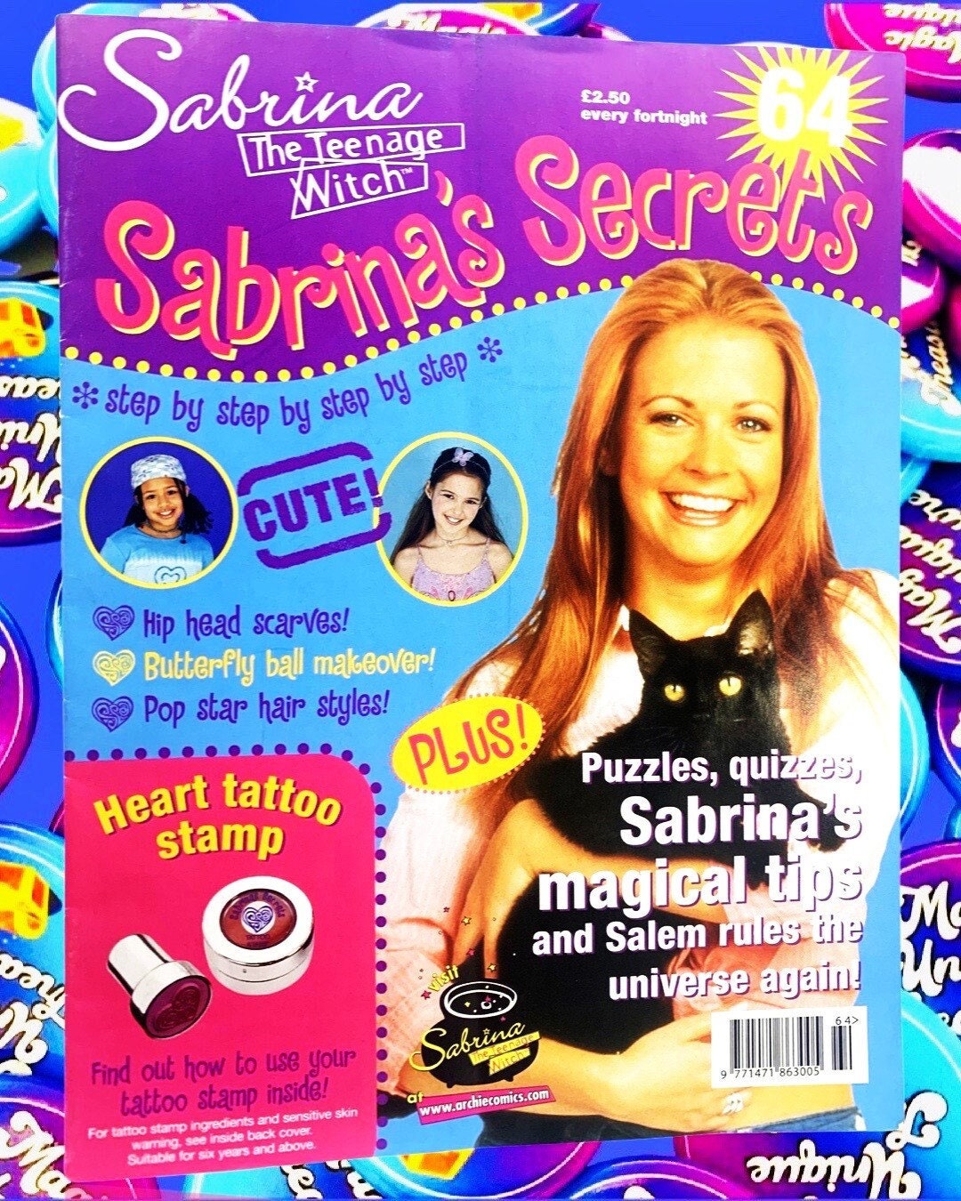 Sabrina 2002 Magazine, Issue 64, Sabrina Secrets, Sabrina the Teenage ...
