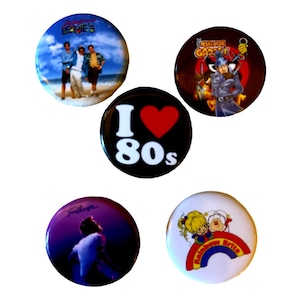80's Buttons - Pick Your Favorites (1.25 Inch) Party Favors - Etsy