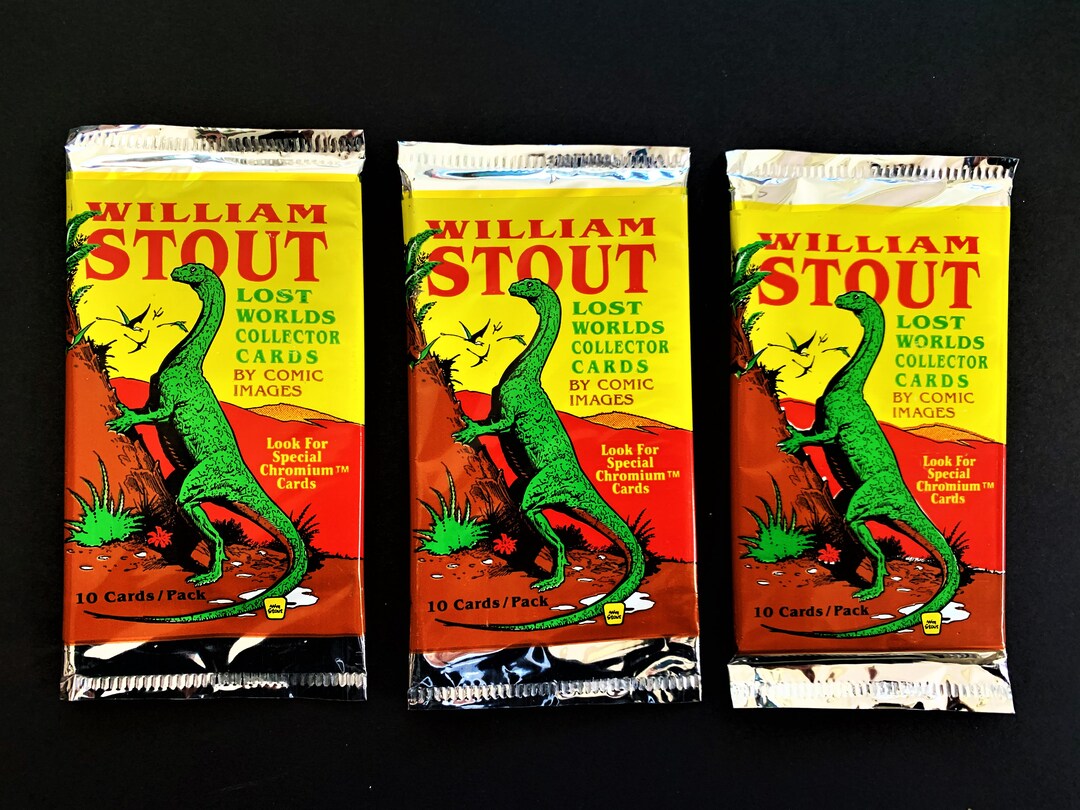 William Stout Trading Card Pack (1 Pack of 10 Cards) - Etsy