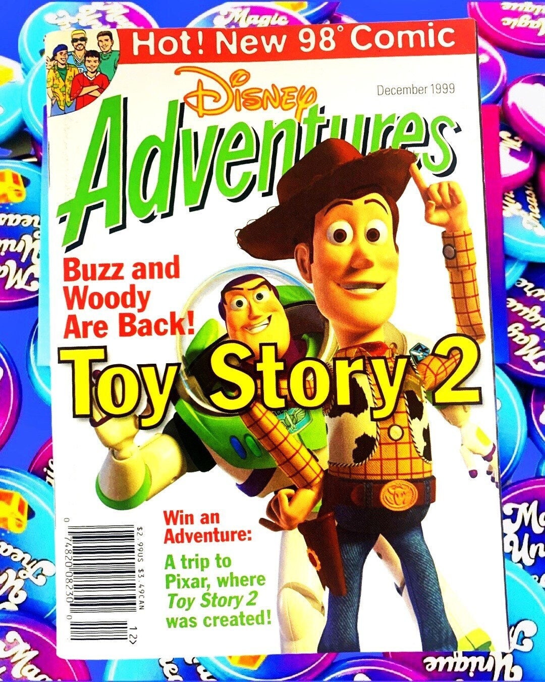 Toy Story 2 1999 Disney Adventures Magazine - Etsy
