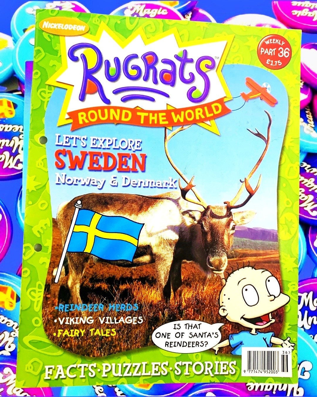 Rugrats Sweden Nickelodeon 2002 Issue, Norway, Denmark - Etsy Australia