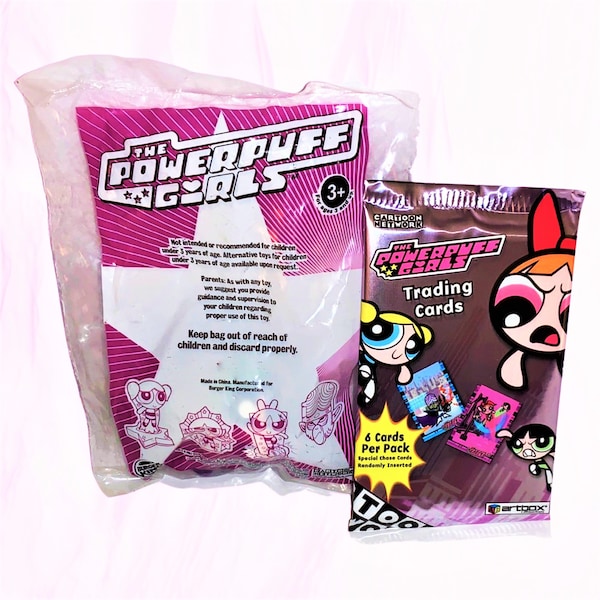 Powerpuff Girls Cards - Etsy