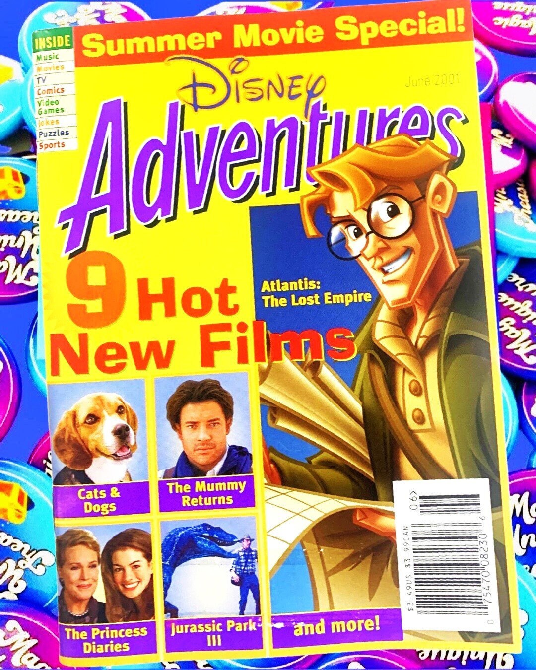 Atlantis 2001 Disney Adventure Magazine - Etsy