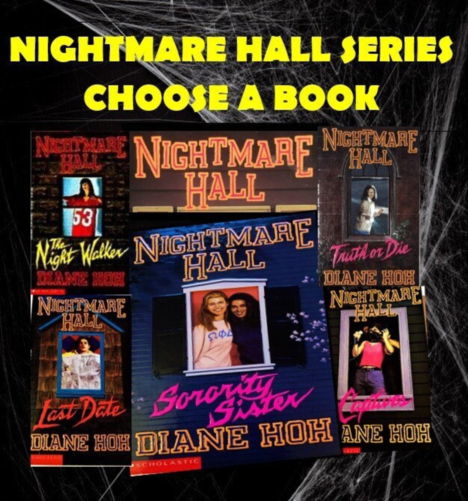 Nightmare Hall Collection - Choose One Book (1993-1995 Covers) - Etsy