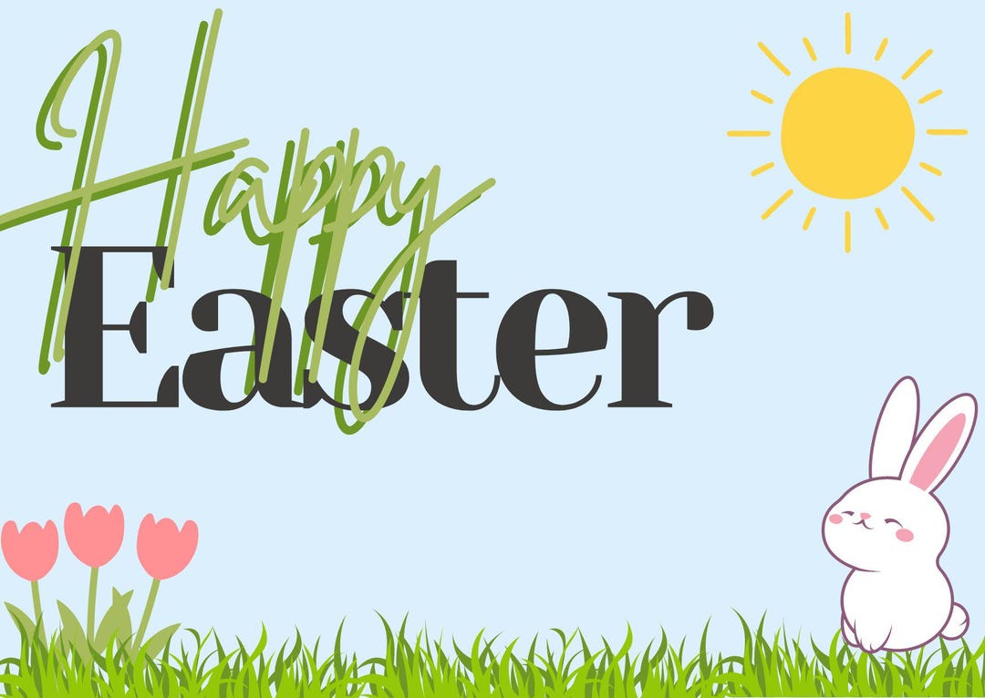 Easter Card - Etsy