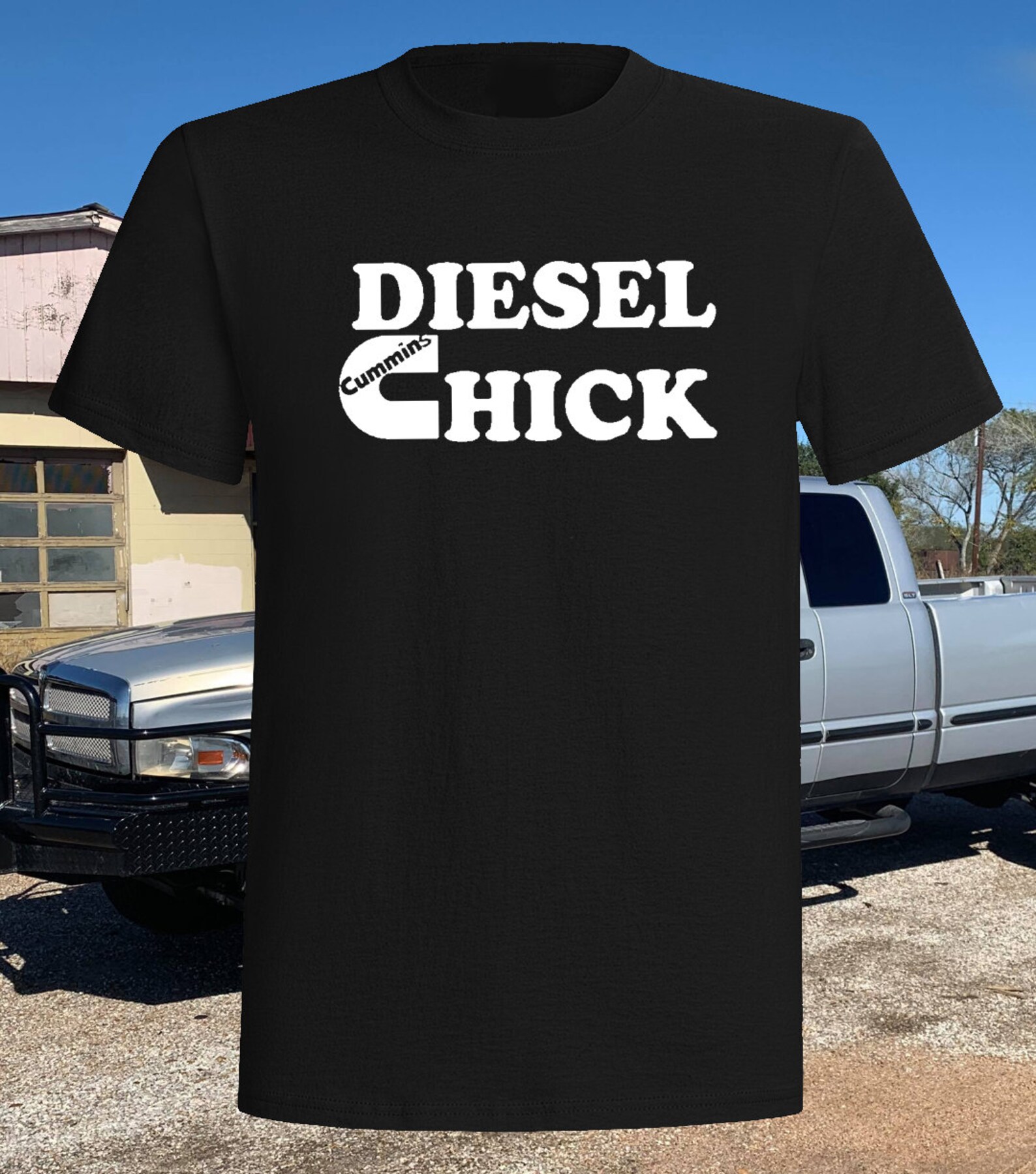 Diesel Chick Cummins T-shirt Truck 4x4 Pickupoff-road - Etsy