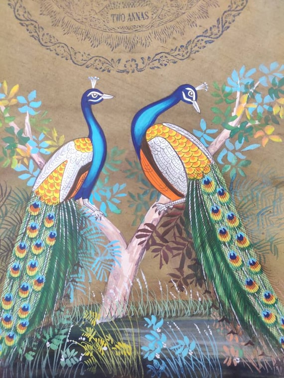 Indian Peacock Paintings