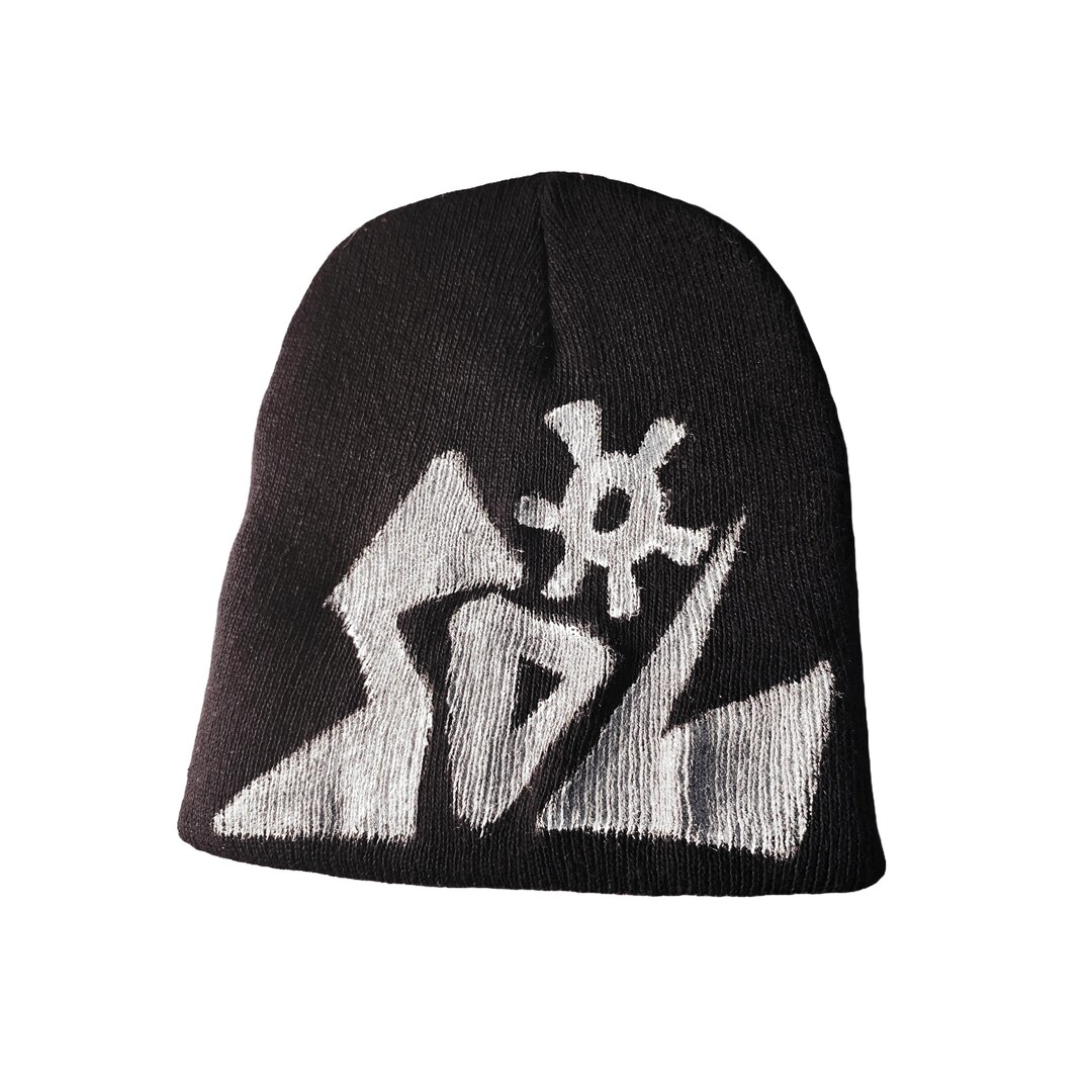 Handpainted Graffiti SOL Beanie - HAIBLVD Sun Tag - Etsy