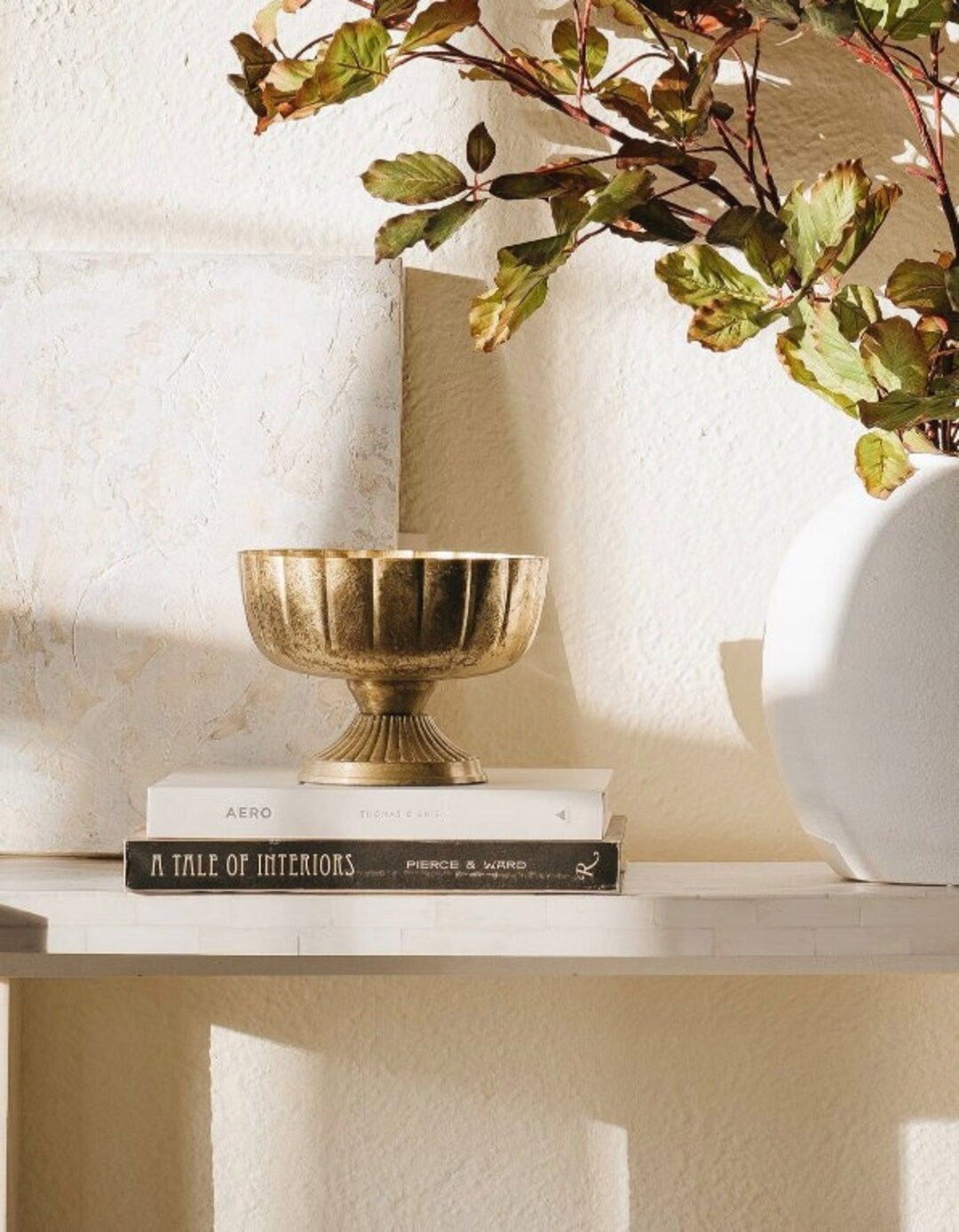 Gold Compote Vase for Wedding Centerpieces Pedestal Bowl Reception ...