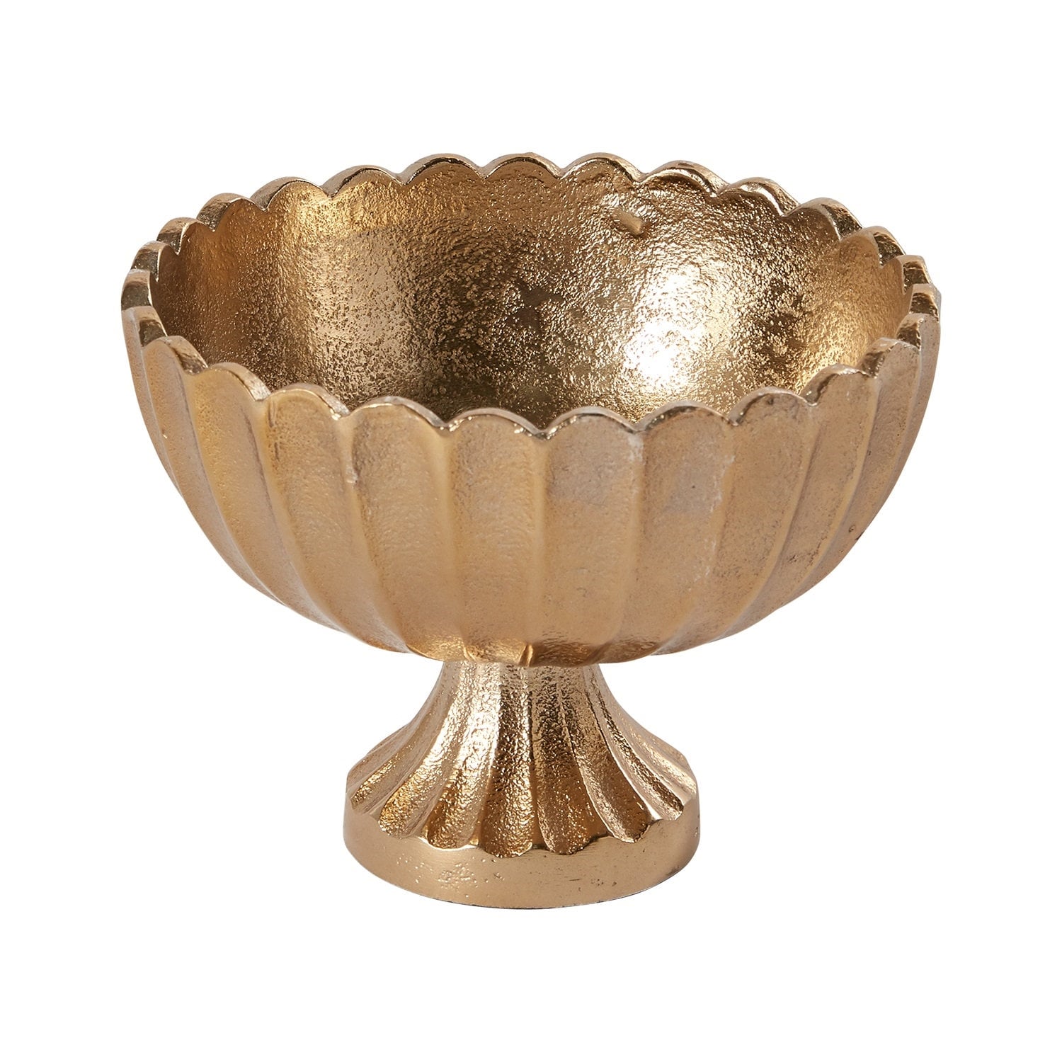 Gold Scallop Compote for Wedding Floral Centerpieces - Etsy