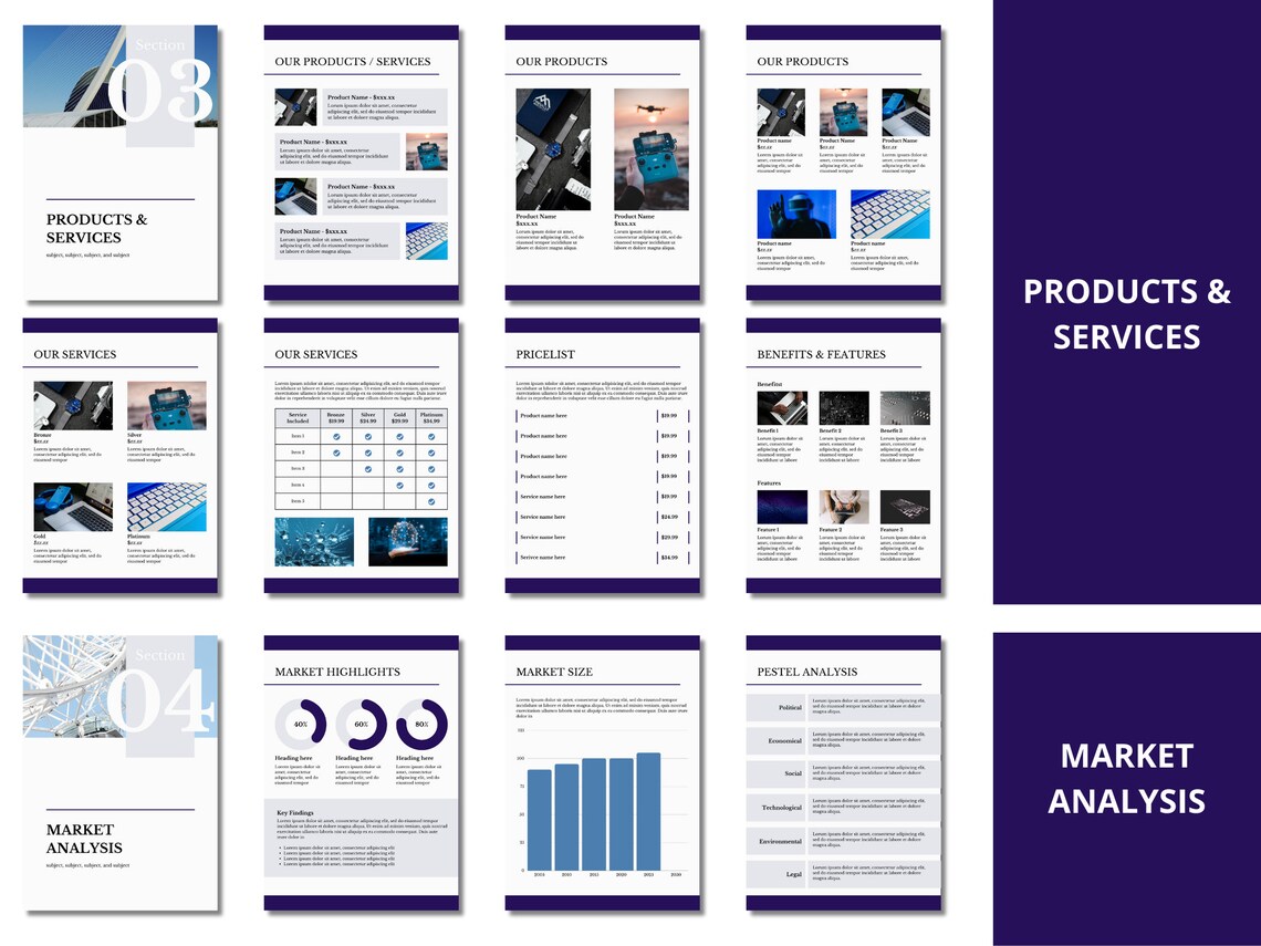 Business Plan Template | Small Business | Startup | Printable ...