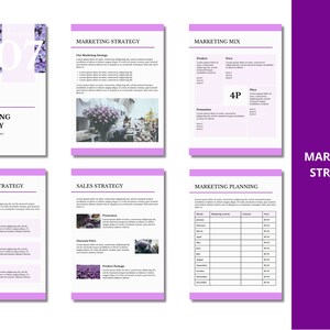 Business Plan Template | Small Business | Startup | Printable ...