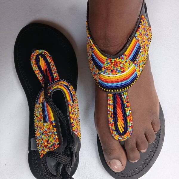 African Sandals - Etsy