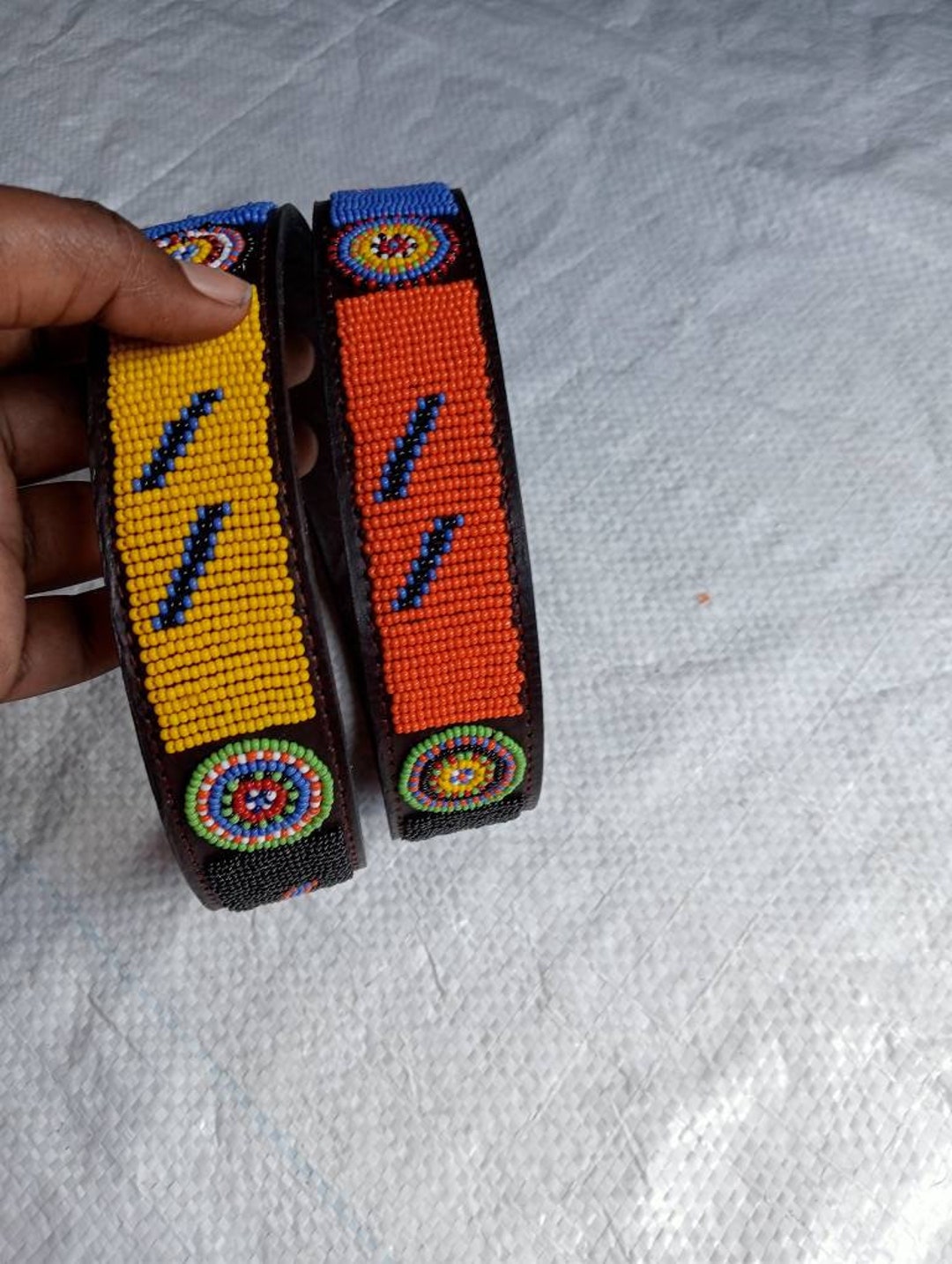 Masai Belt, Leather Belt, Beaded Belt, Handmade Belts, Christmas Gifts ...