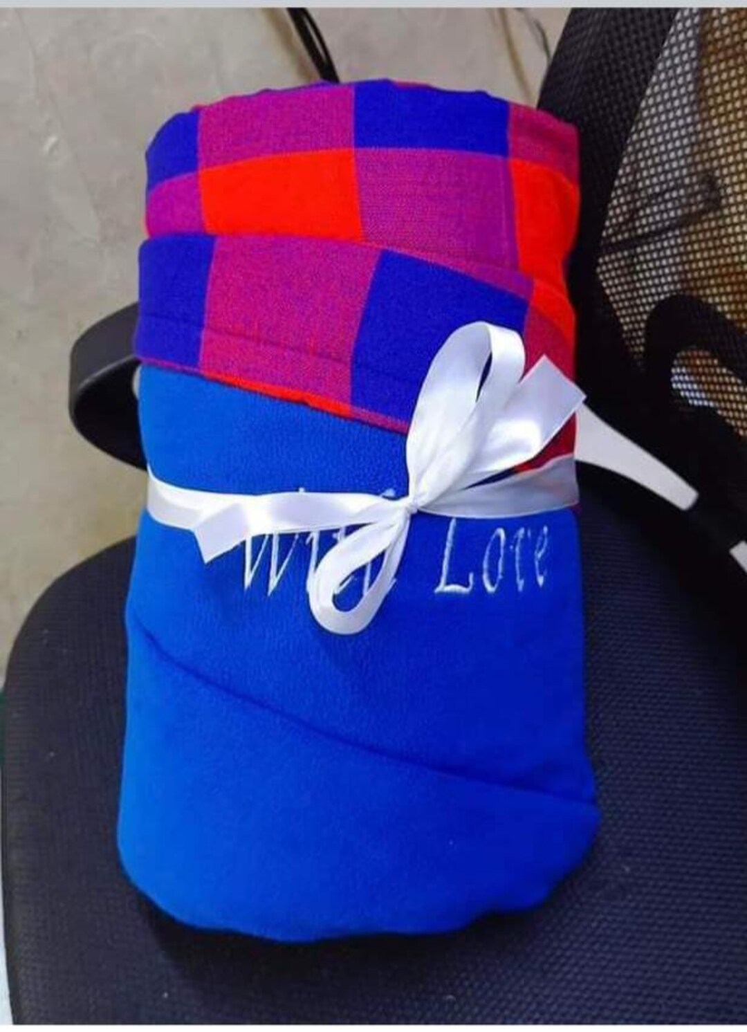 African Maasai Sarong/maasai Shuka With Heavy Duty Fleece Lining ...