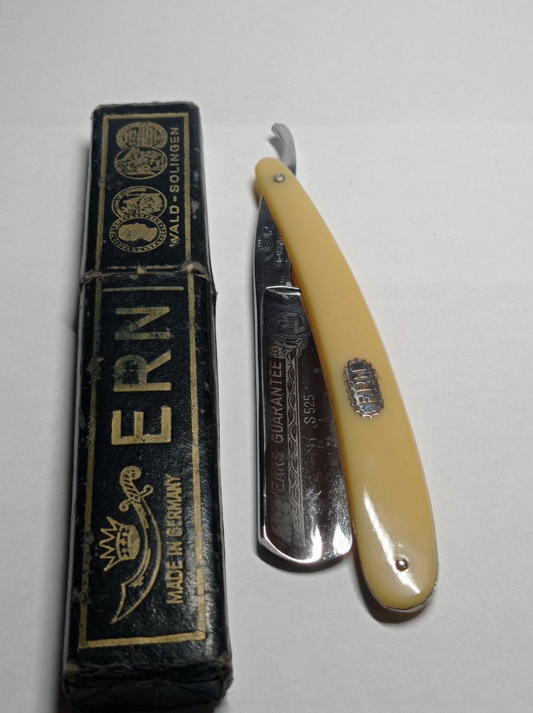 Straight Razor ERN S525 - Etsy