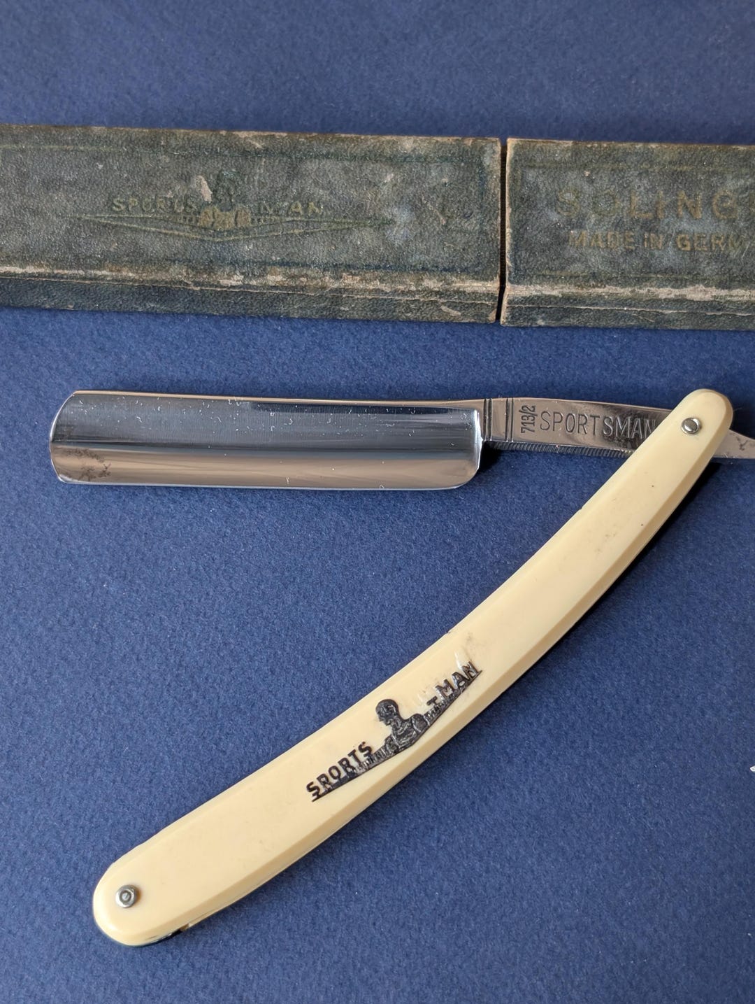 Straight Razor "sportsman" Solingen - Etsy