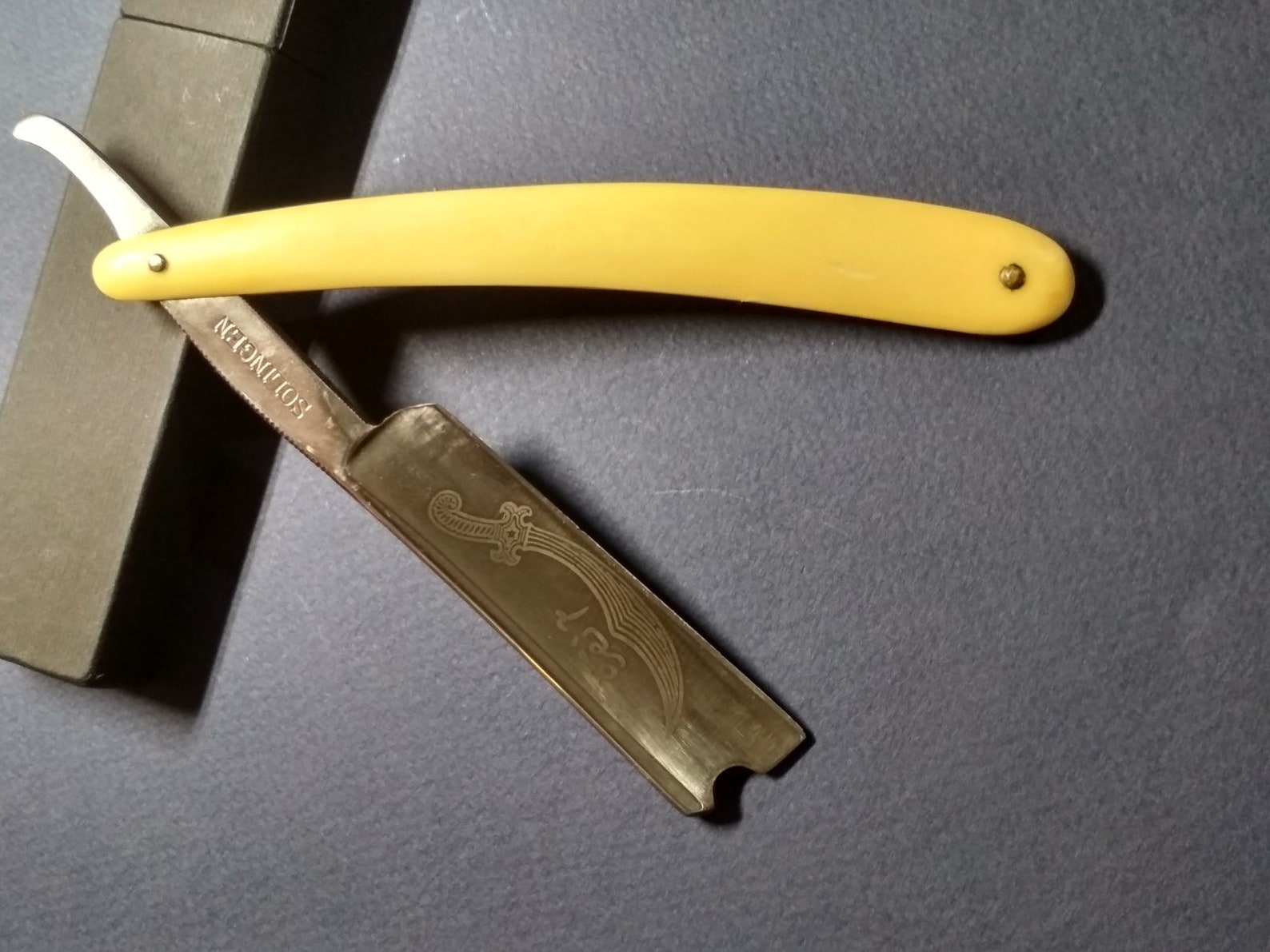 ERN sword Straight Razor Solingen - Etsy