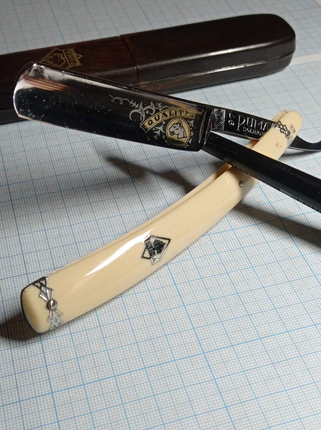 Straight Razor "puma" #97 Solingen - Etsy