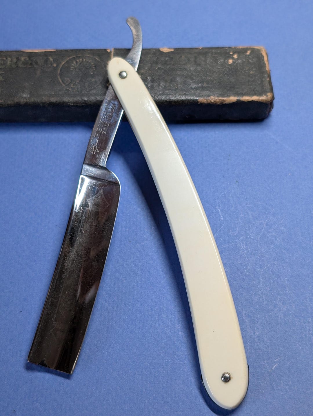 Vintage Razor Heinr. Boker&co "king Cutter" - Etsy