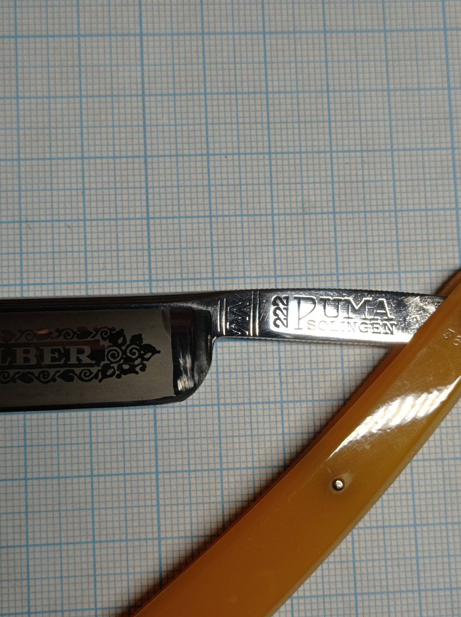Straight Razor Puma #222 - Etsy