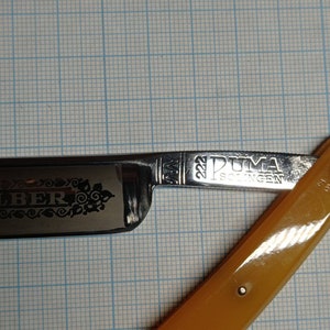 Straight Razor Puma #222 - Etsy
