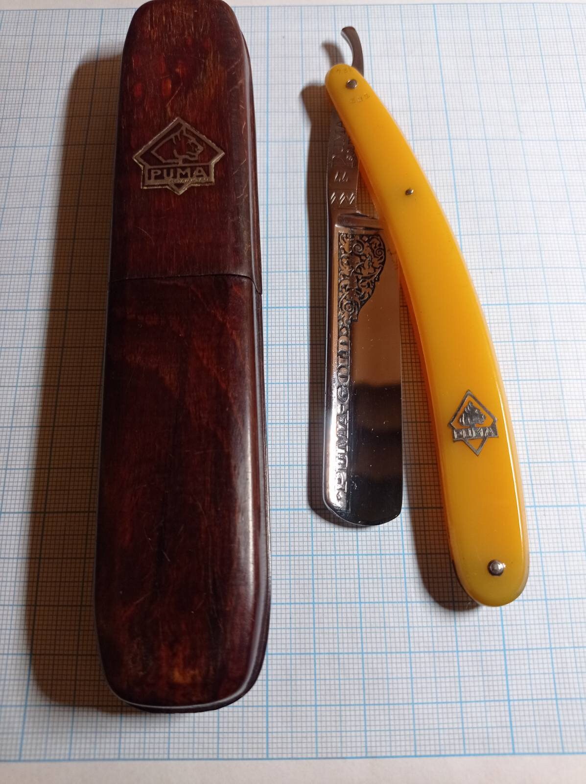 Straight Razor Puma 77 - Etsy