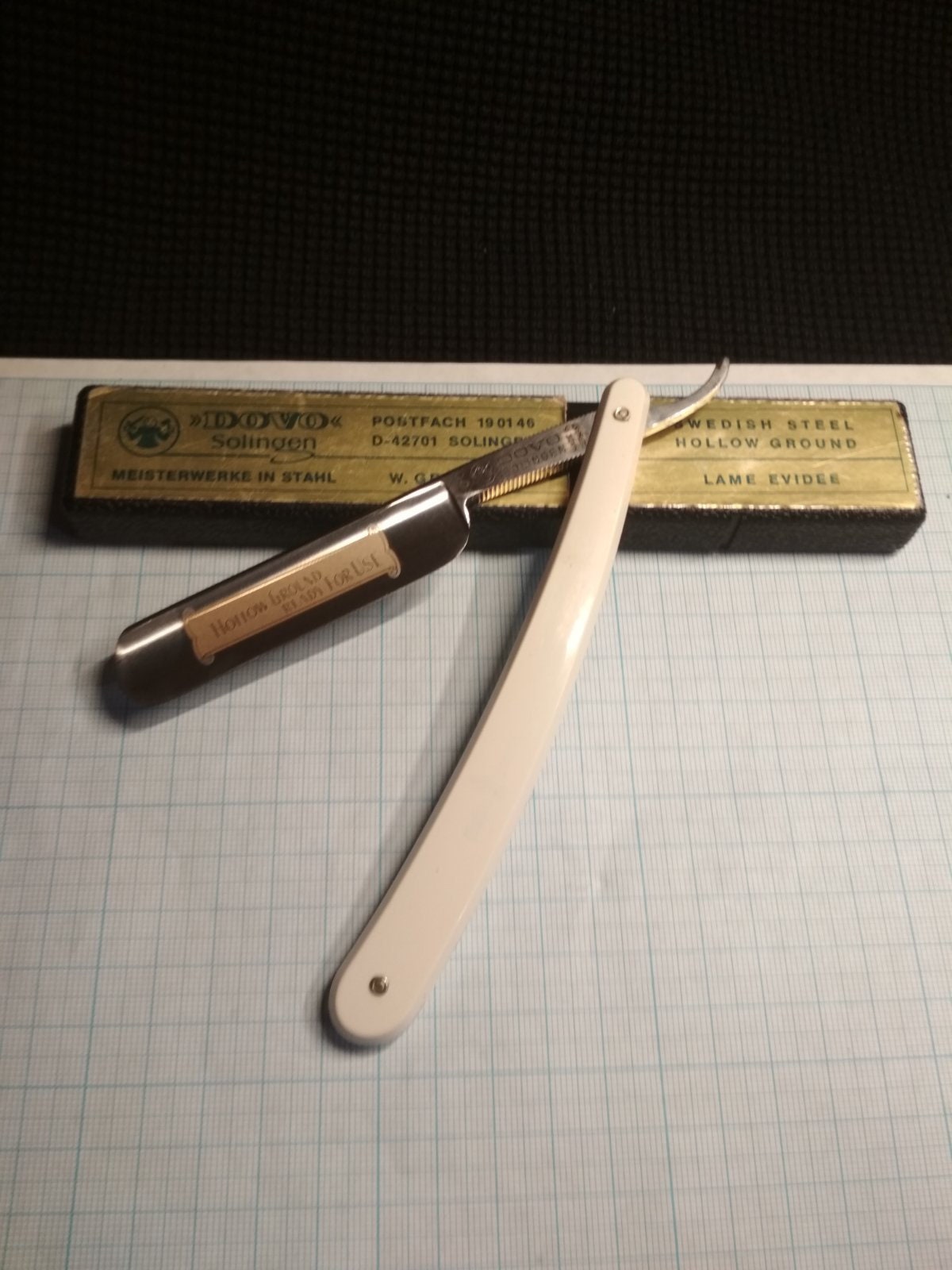 Straight Razor Solingen dovo - Etsy