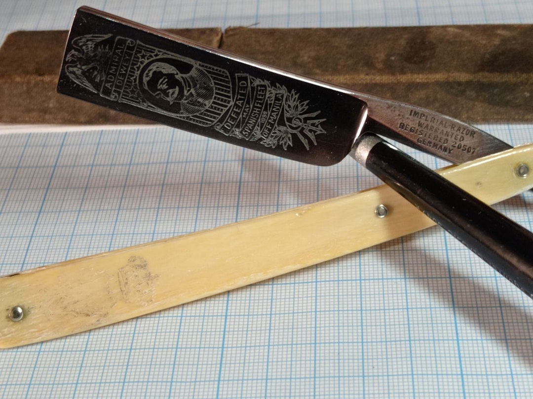 Vintage Imperial Warranted Straight Razor Germany - Etsy