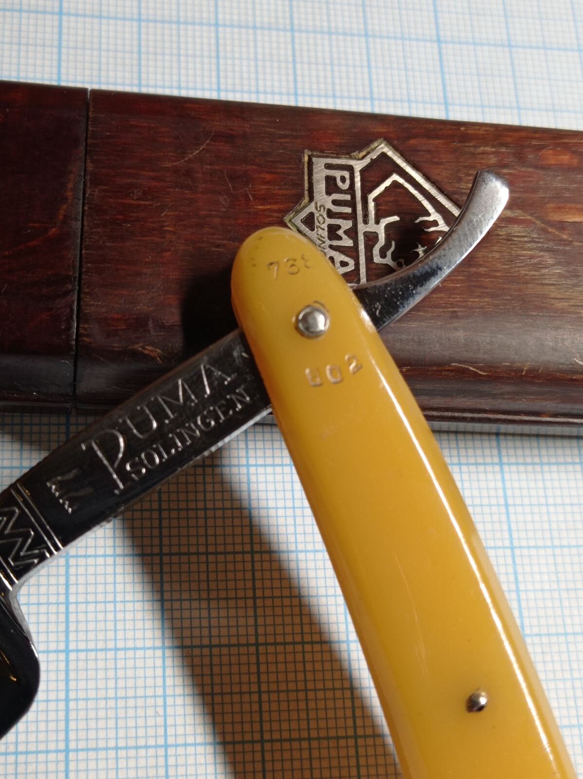 Straight Razor Puma 77 - Etsy