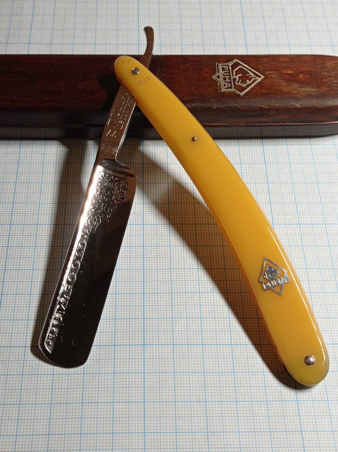 Straight Razor Puma 77 - Etsy