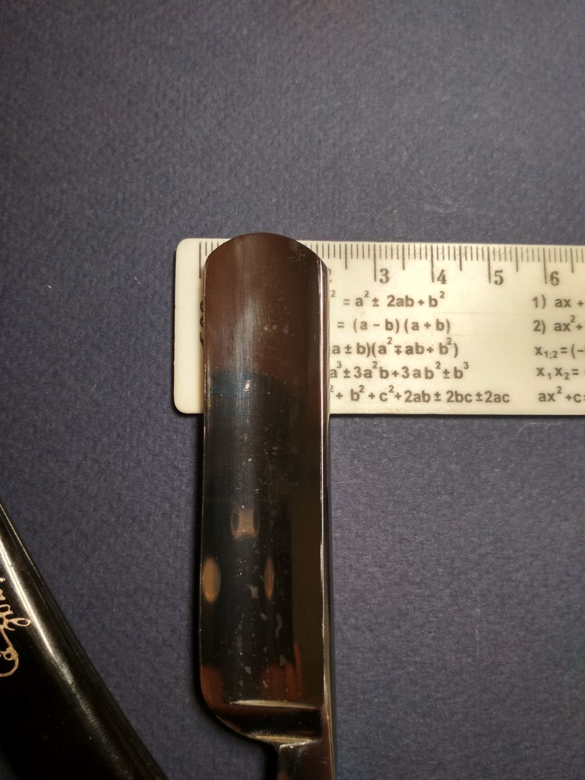 Vintage TUCKMAR Black Handle Straight Razor - Etsy