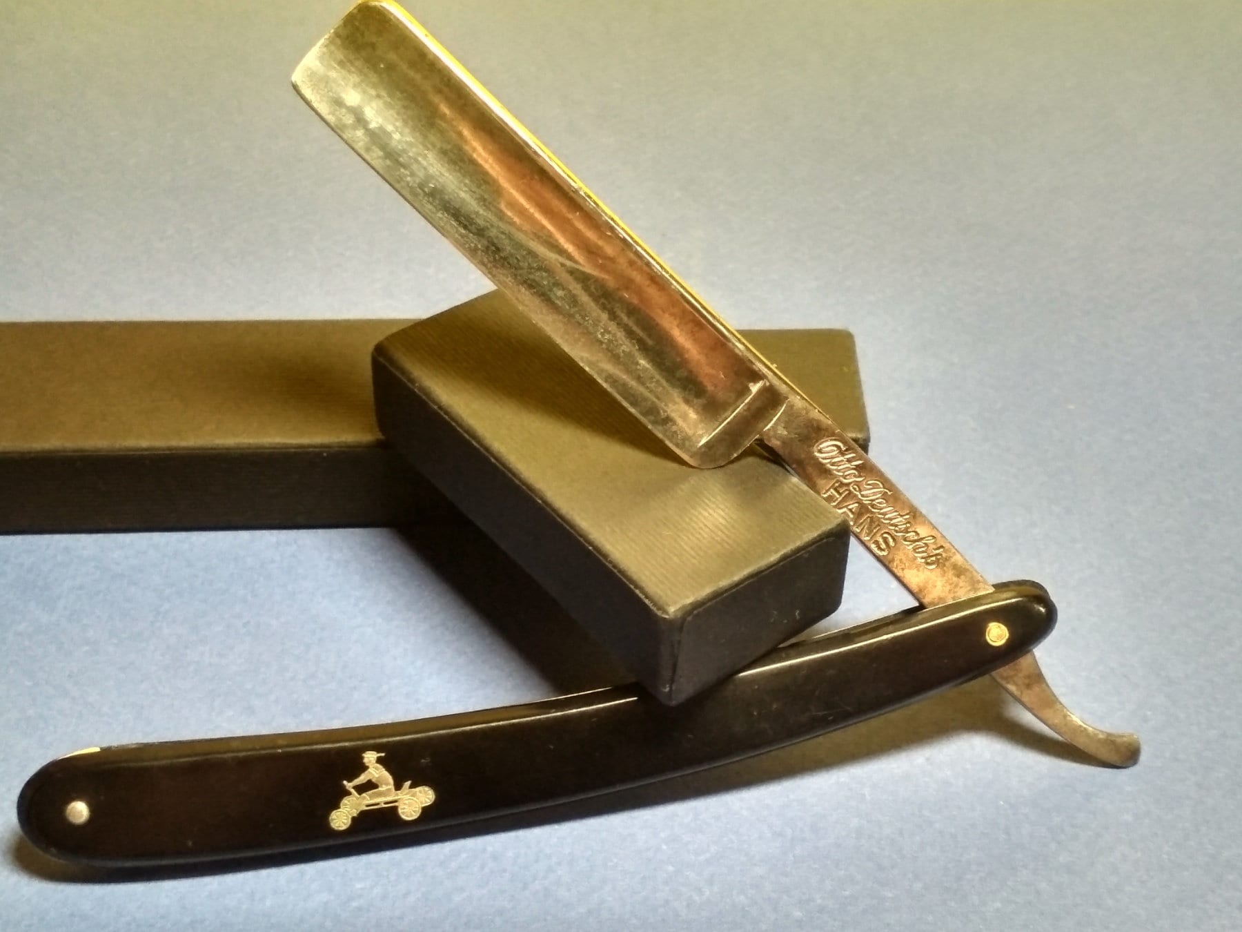 Vintage Straight Razor Otto Deutsch's Hans - Etsy