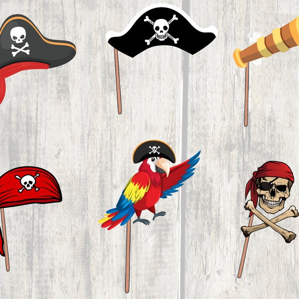 Pirate Photo Booth - Etsy