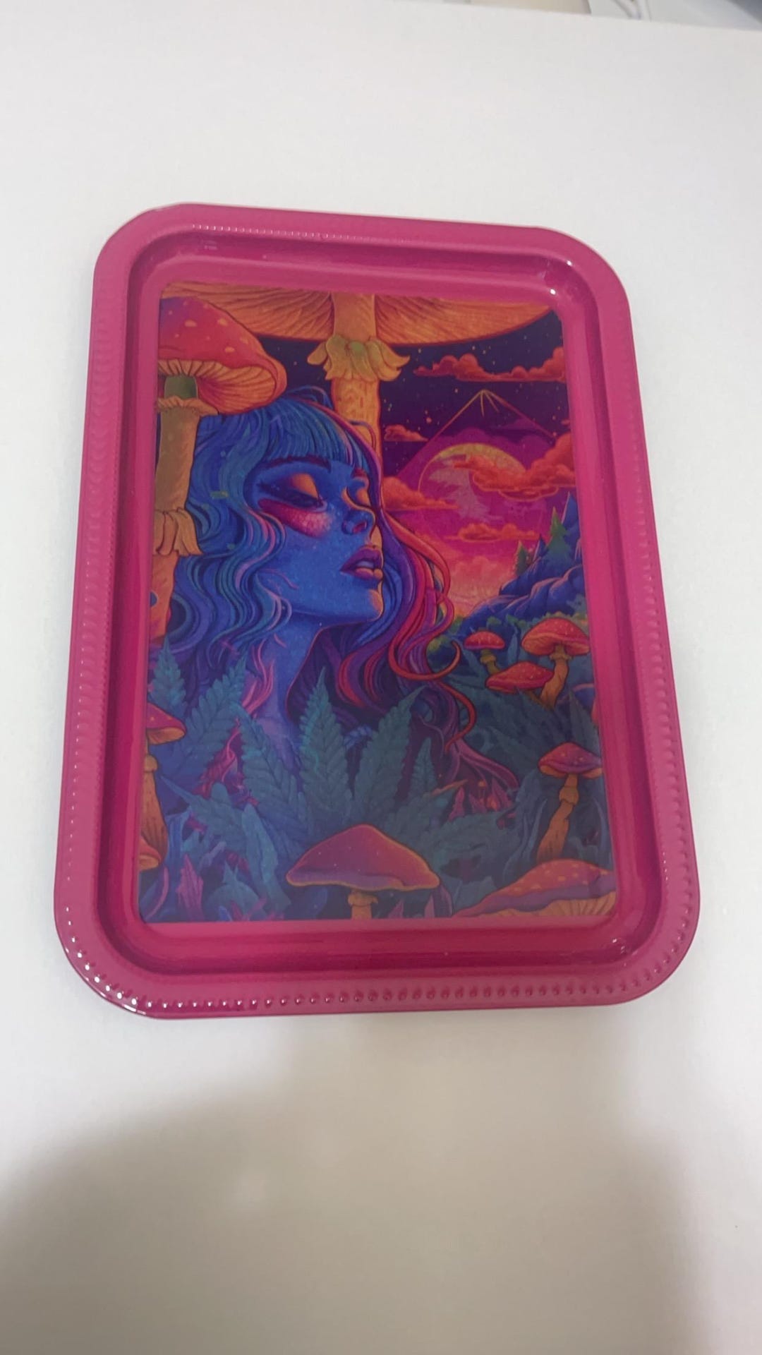 Psychedelic Rolling Tray - Etsy