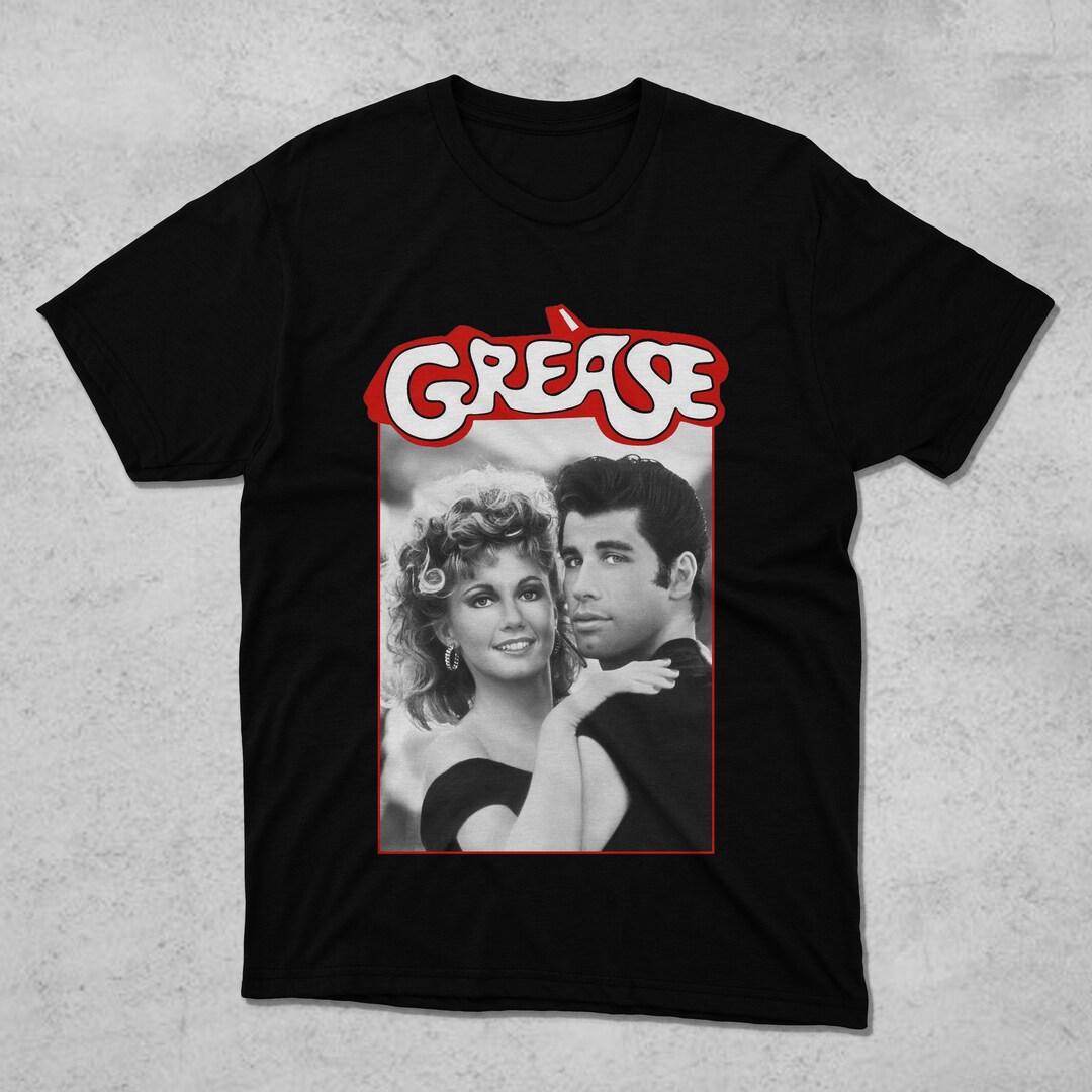Grease T-shirt Retro Movie Grease T-shirt Grease Vintage - Etsy
