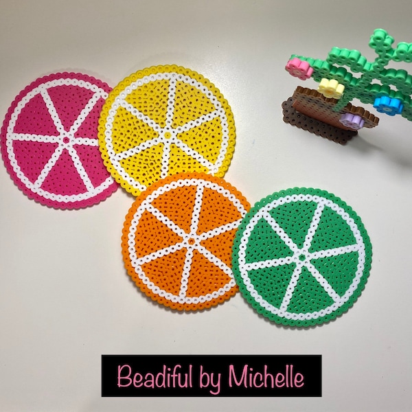 Fruit Hama Beads - Etsy UK
