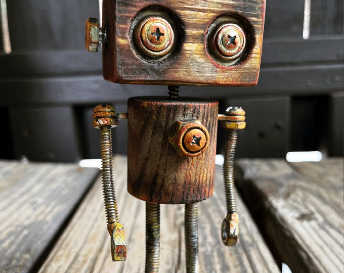 Rustic Robot Steampunk Robot Space Robot Old Robot Girl Man T