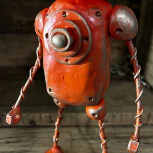 Junkbox the Robot Steampunk Robot Space Robot Rustic Robot Girl/man ...