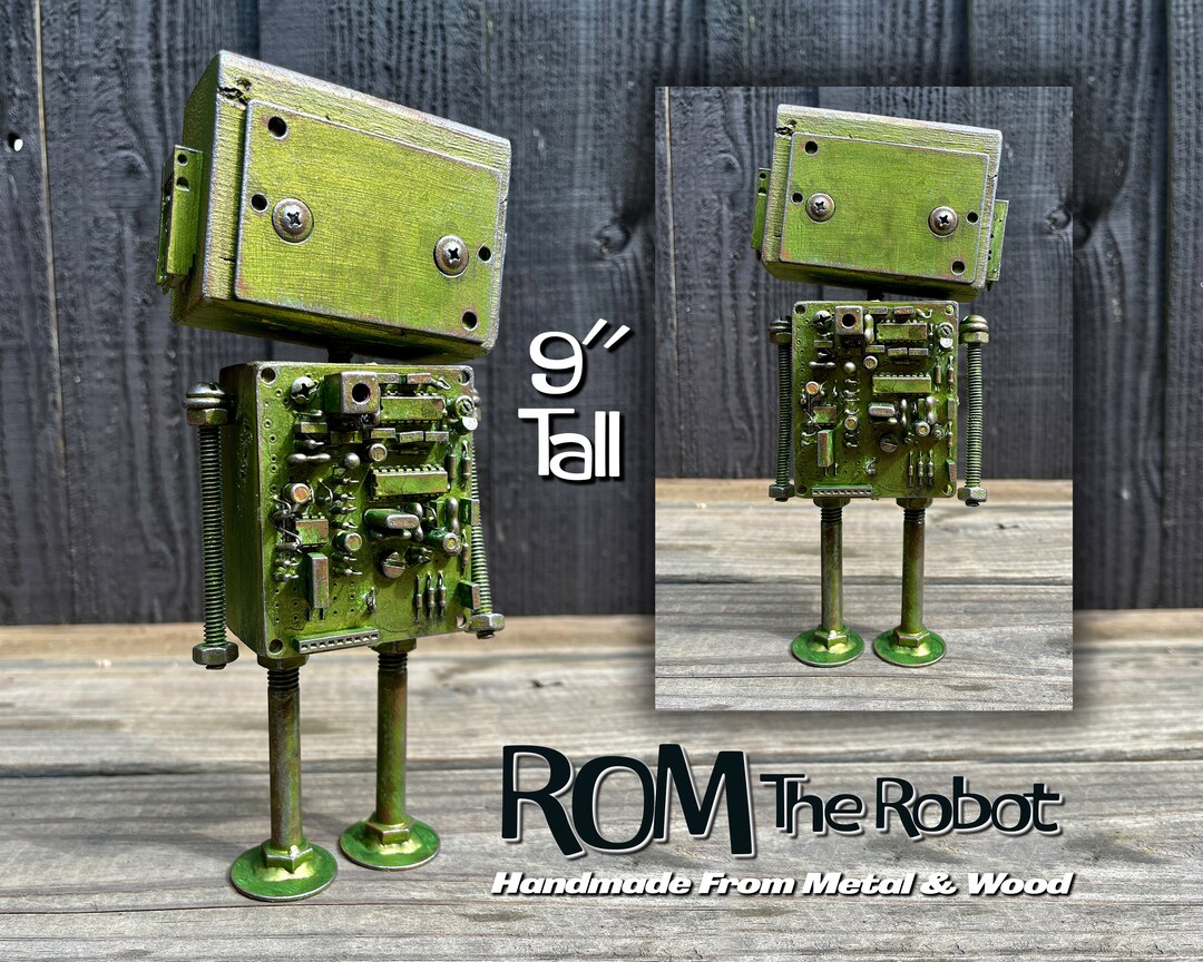 ROM the Robot Steampunk Robot Space Robot Old Robot Girl/man Gift ...
