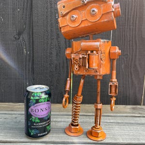 14 Giant Rustic Robot Steampunk Robot Space Robot Old Robot Welded Art ...