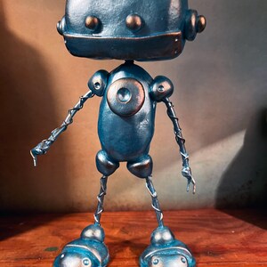 Xenon the Robot | Steampunk Robot | Space Robot | Rustic Robot | Girl ...
