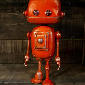 Zenon the Robot Steampunk Robot Space Robot Rustic Robot Girl/man Gift Whimsical Robot Rustic ...