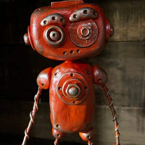 Junkbox the Robot Steampunk Robot Space Robot Rustic Robot Girl/man ...