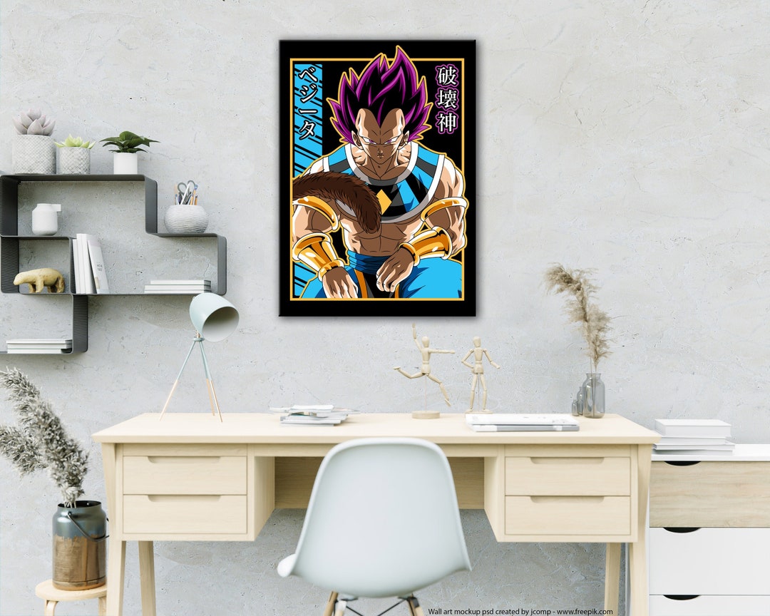 Dragonball Goku. Choose Your Poster or Picture on Canvas or - Etsy