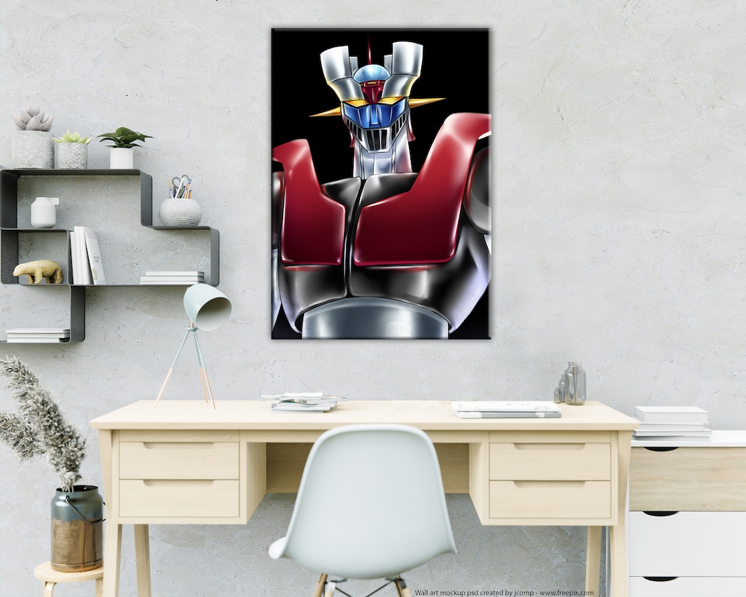 Mazinger Z. Poster, Picture, Canvas or Photo Paper, Canvas.. - Etsy