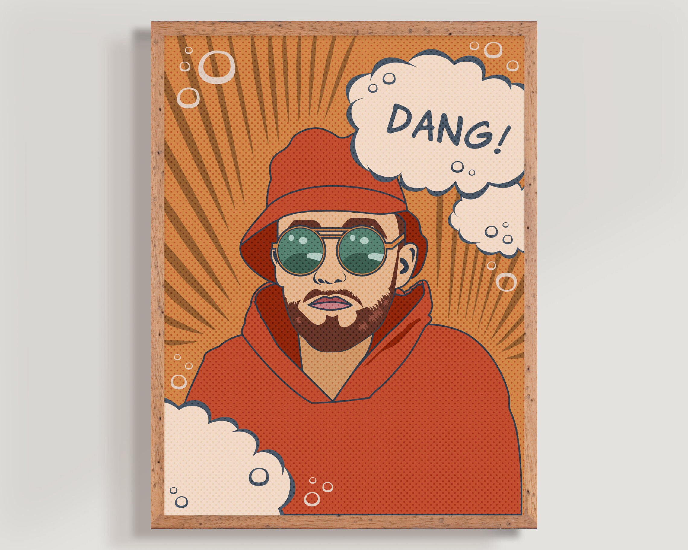 Mac Miller Cartoon Drawing